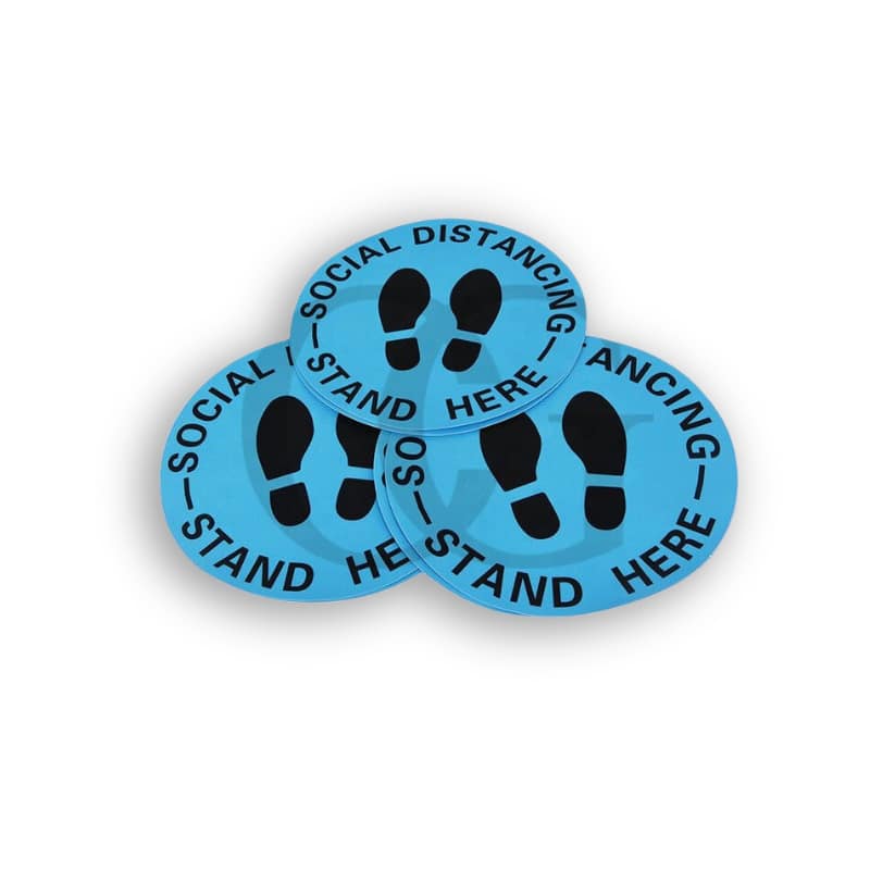 Distance Floor Stickers - Corporate Gifting