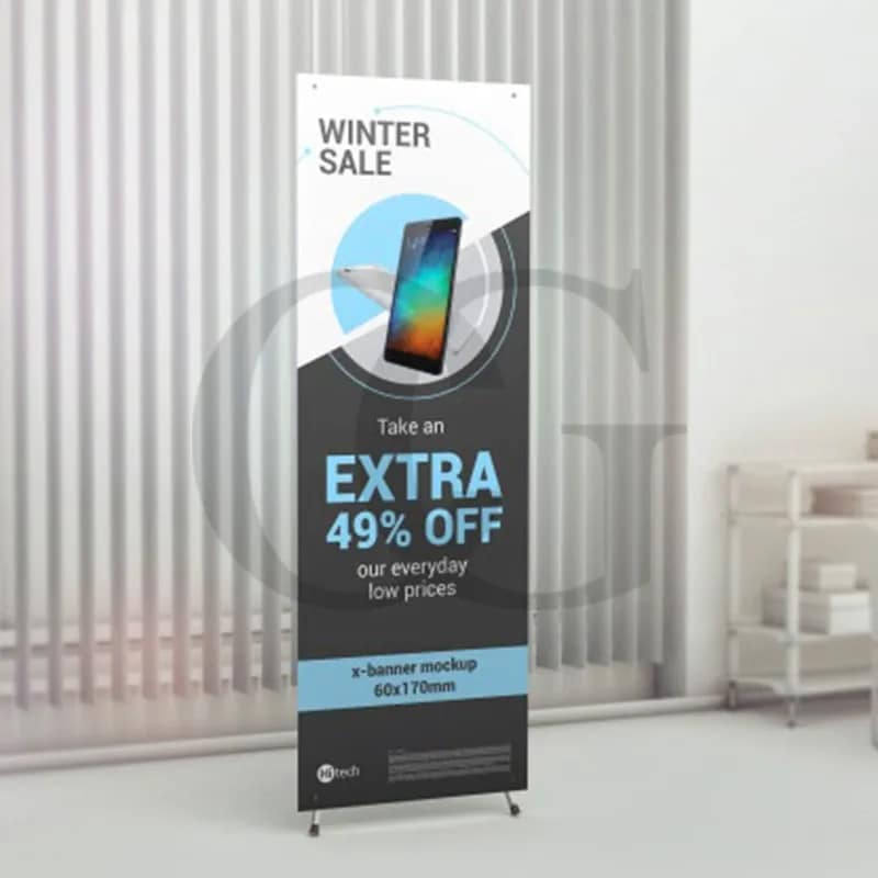 X shape Standee - Corporate Gifting
